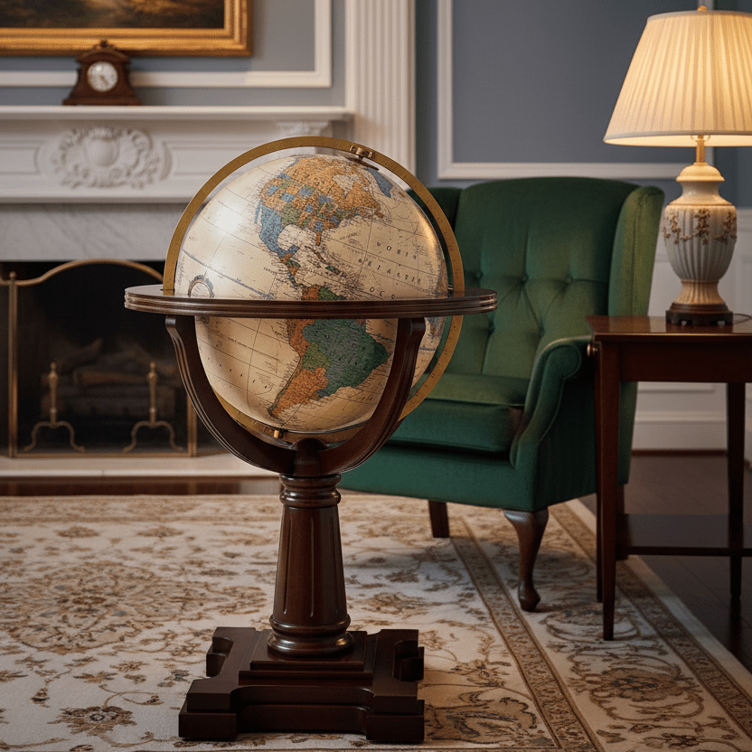 Large World Globes | 20", 32" & 40" Floor Standing Maps | GlobeStore.com