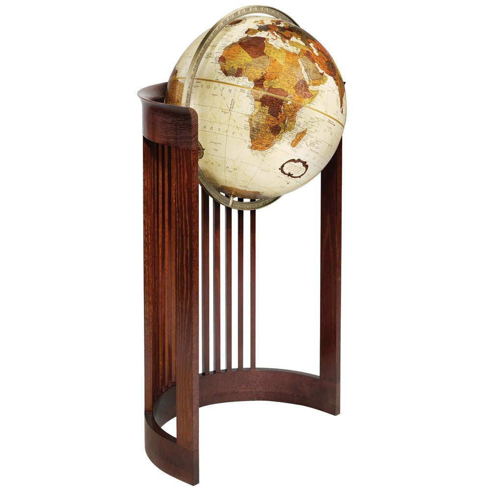 Replogle Barrel 16-Inch Bronze Metallic Floor Globe (Frank Lloyd Wrigh ...