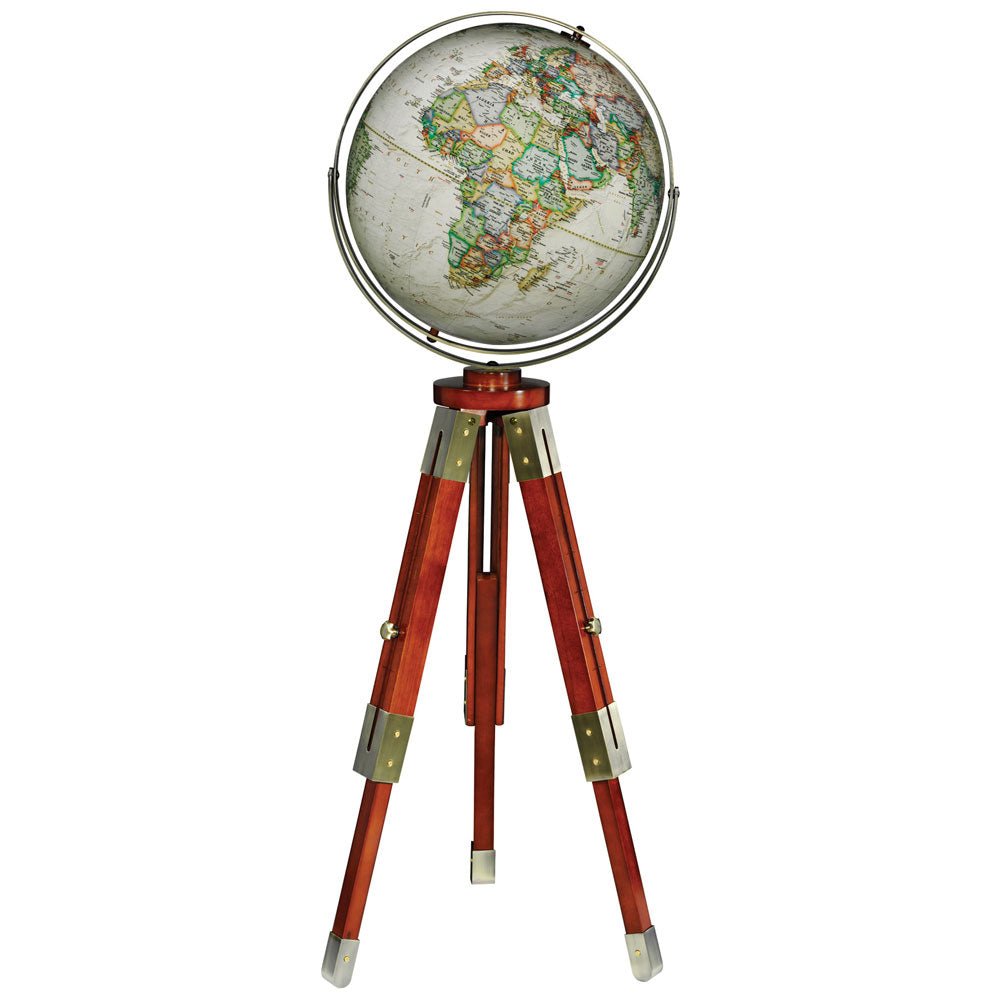 Replogle Eaton III 16-Inch Floor Globe with Adjustable Tripod Stand ...